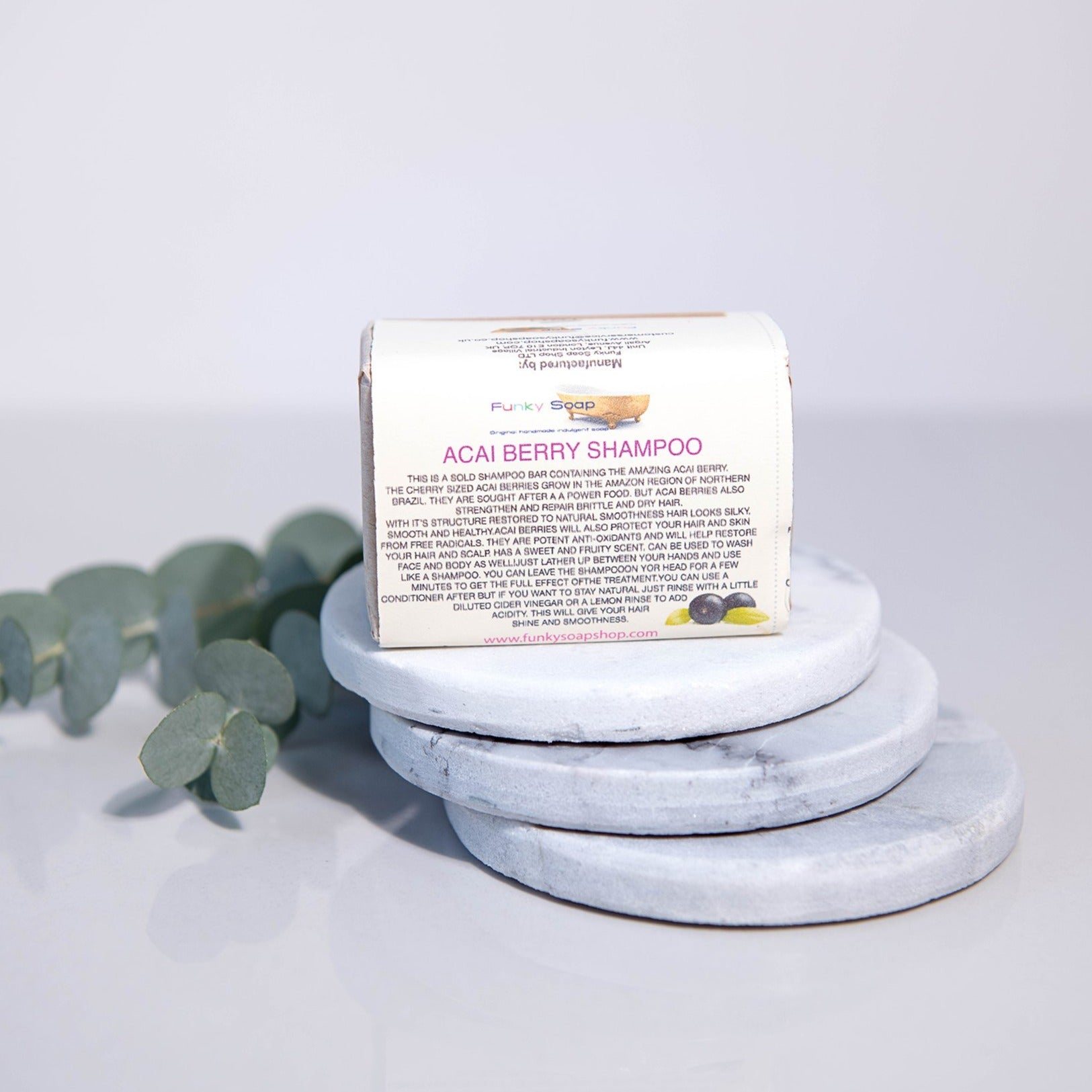 Acai Berry Shampoo Bar | Life Before Plastic