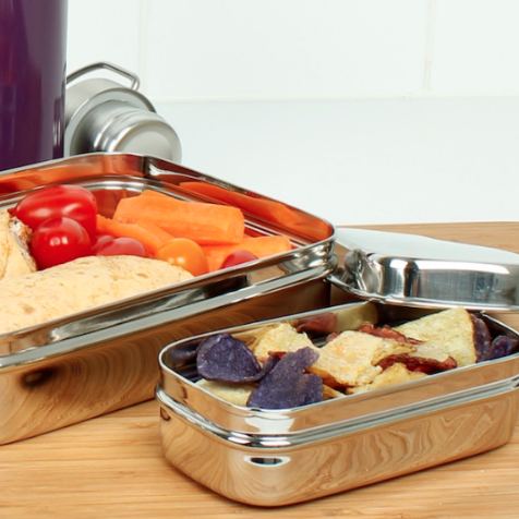 Stainless Steel Lunch Box & Mini Container | Life Before Plastic