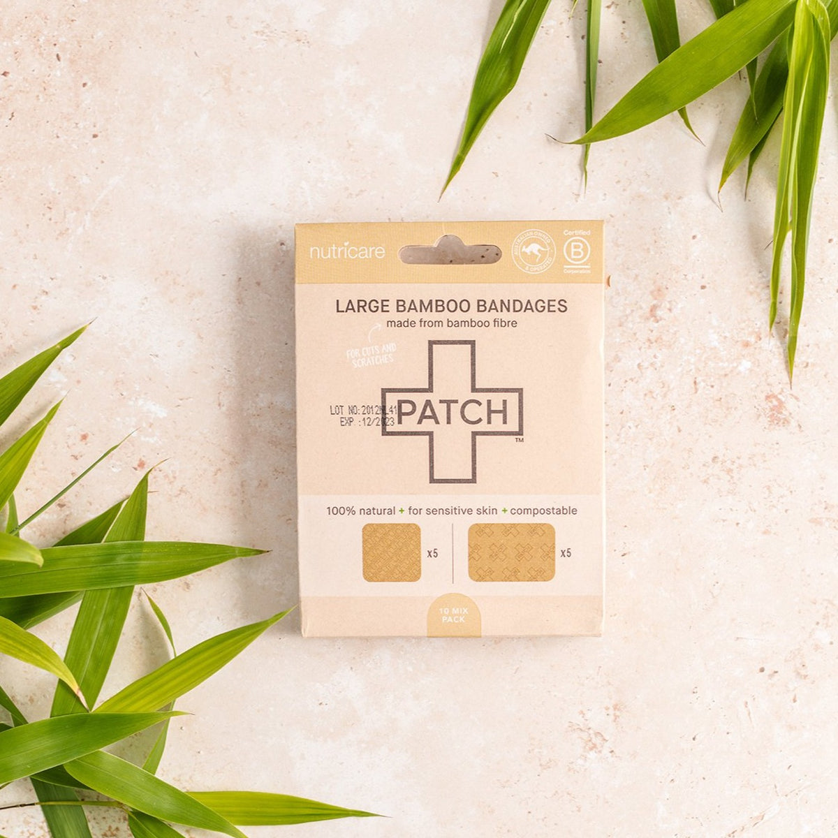 Large Biodegradable Plasters | Natural | Life Before Plastic